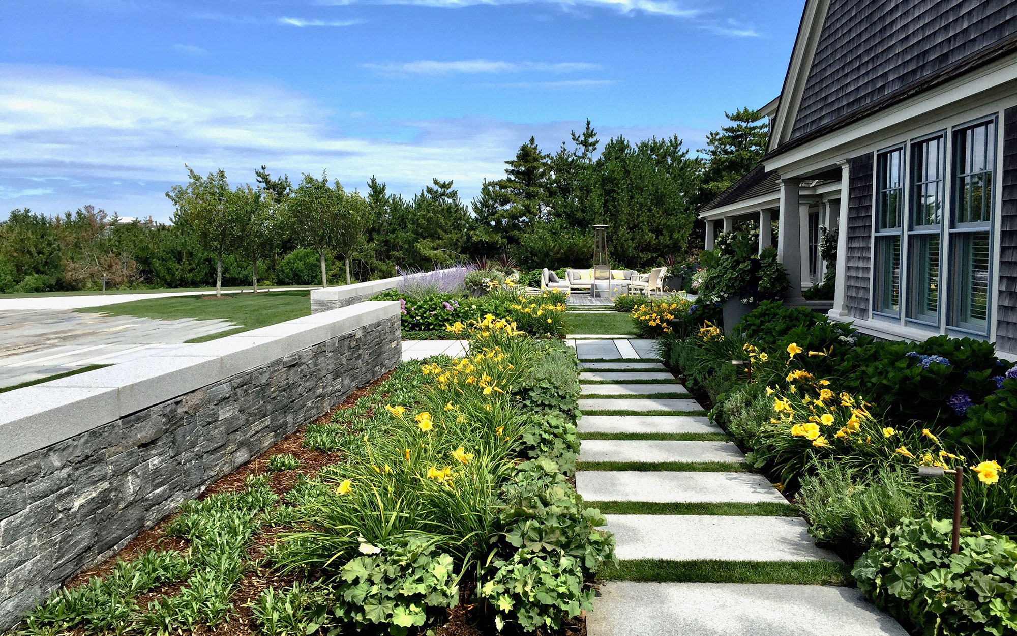 Nantucket Driveways and Aprons by Atlantic Landscaping on Nantucket